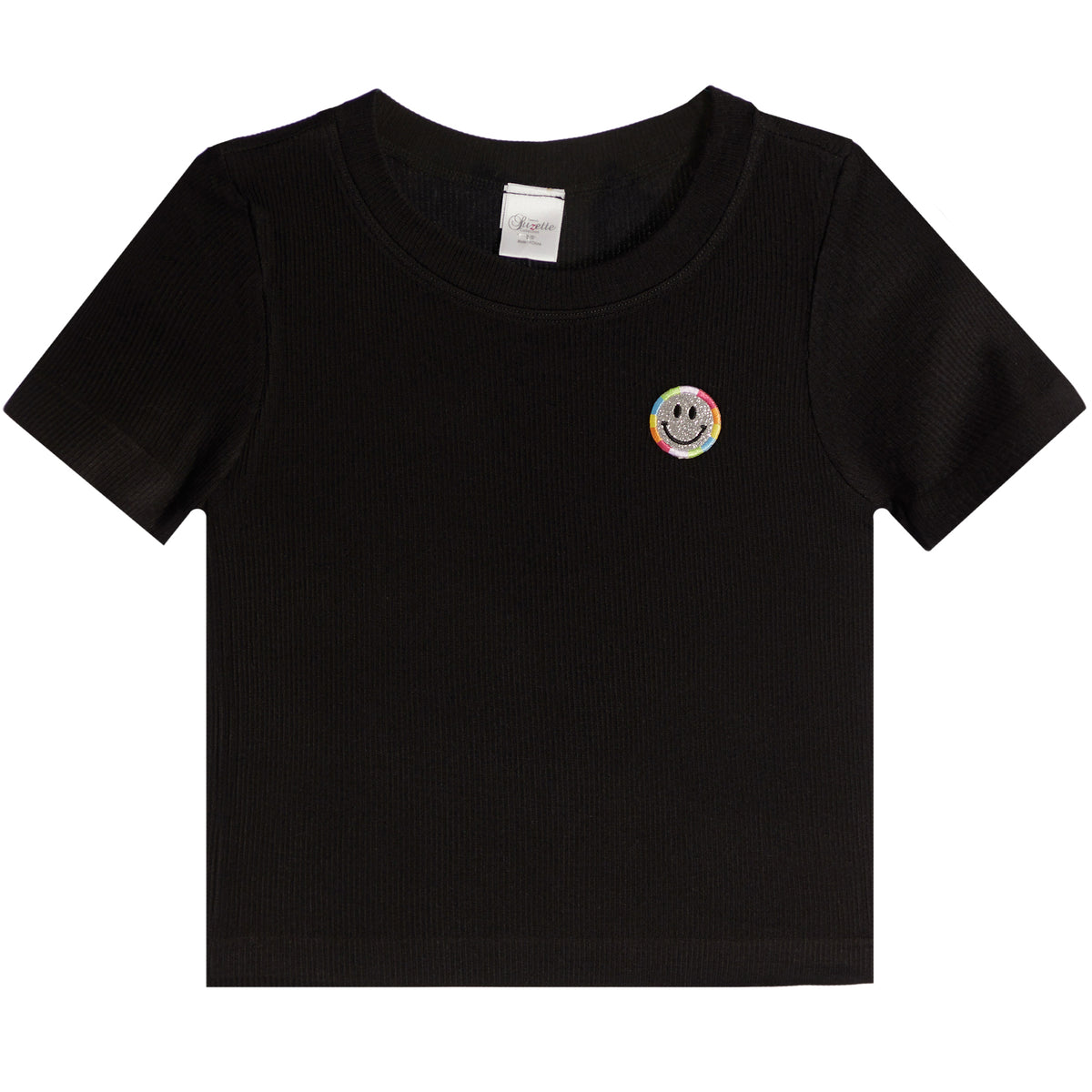 Smiley Patch Rib Tee | Denny's