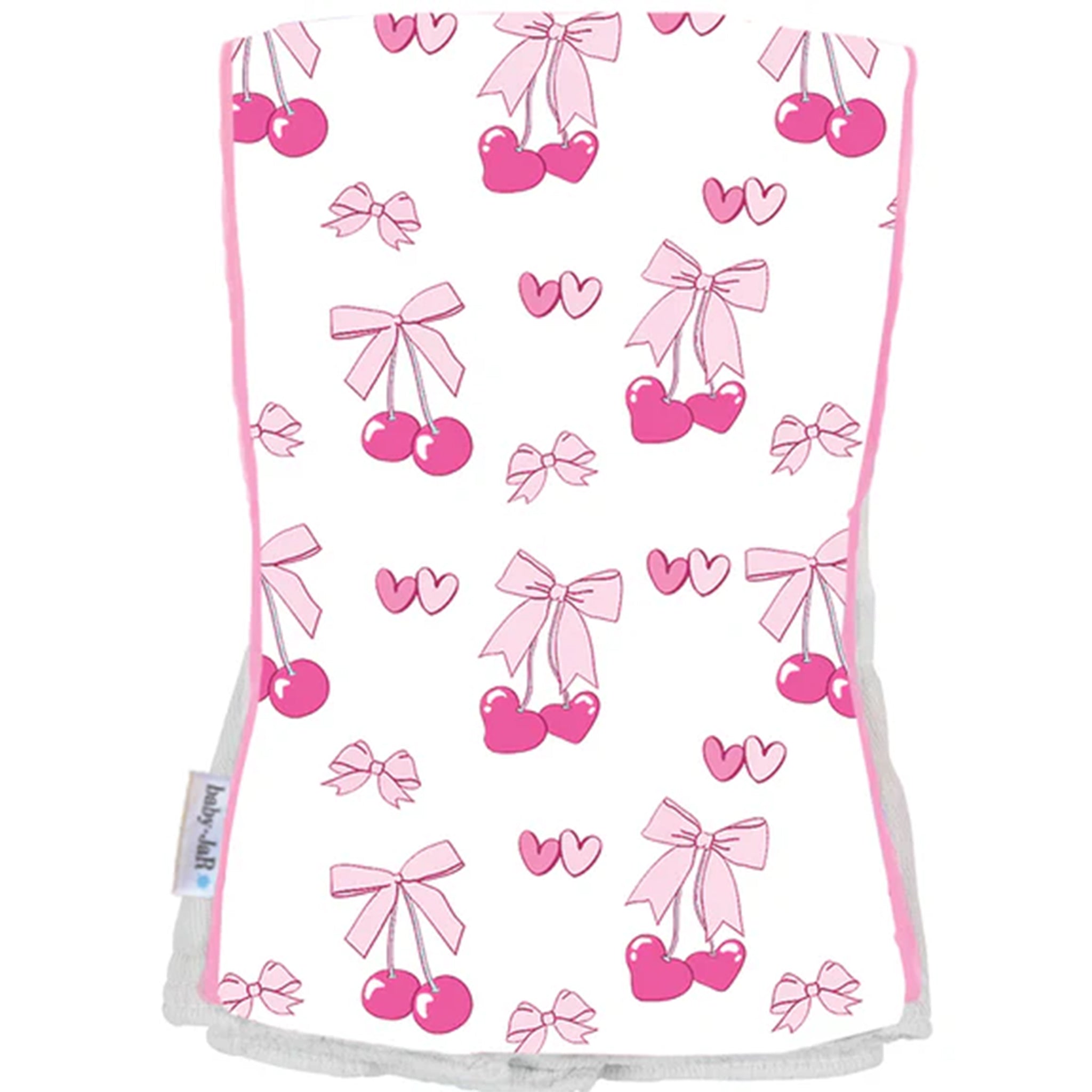 Cherry Bows Burp Cloth – Denny's