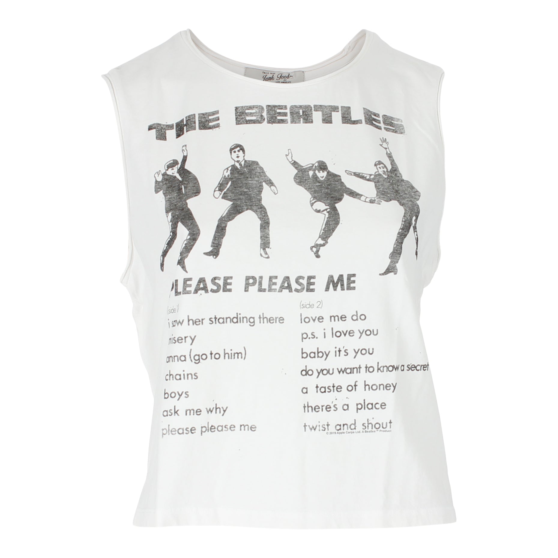 The Beatles Please Crop Muscle Tee – Denny's X Lester's