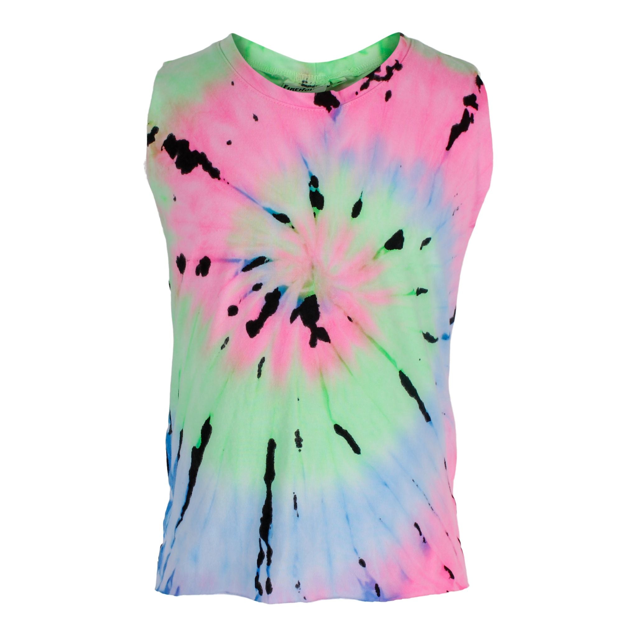 Cosmic Spin Black Tank – Denny's X Lester's