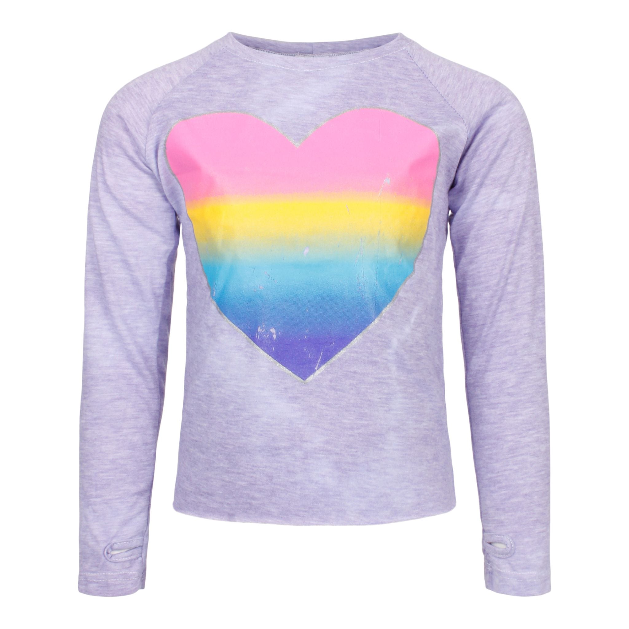 Ombre Rainbow Heart Top – Denny's X Lester's