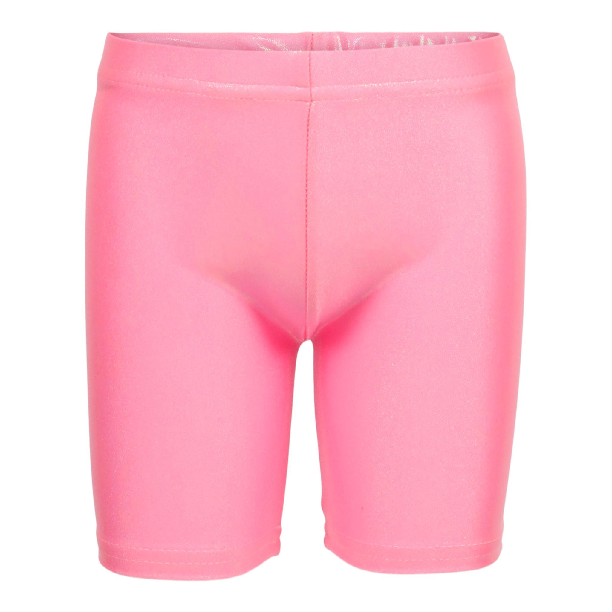 Bubble Gum Lame Bike Short – Denny's X Lester's