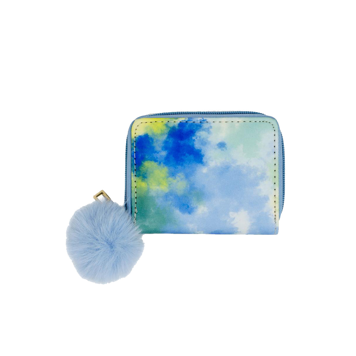 Blue Tie Dye Wallet | Denny's