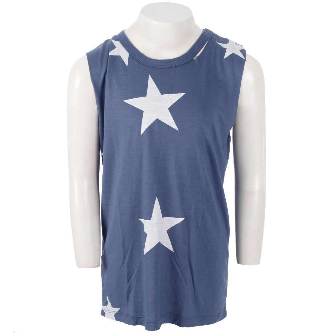 Tank with Cut All Over Star – Denny's X Lester's