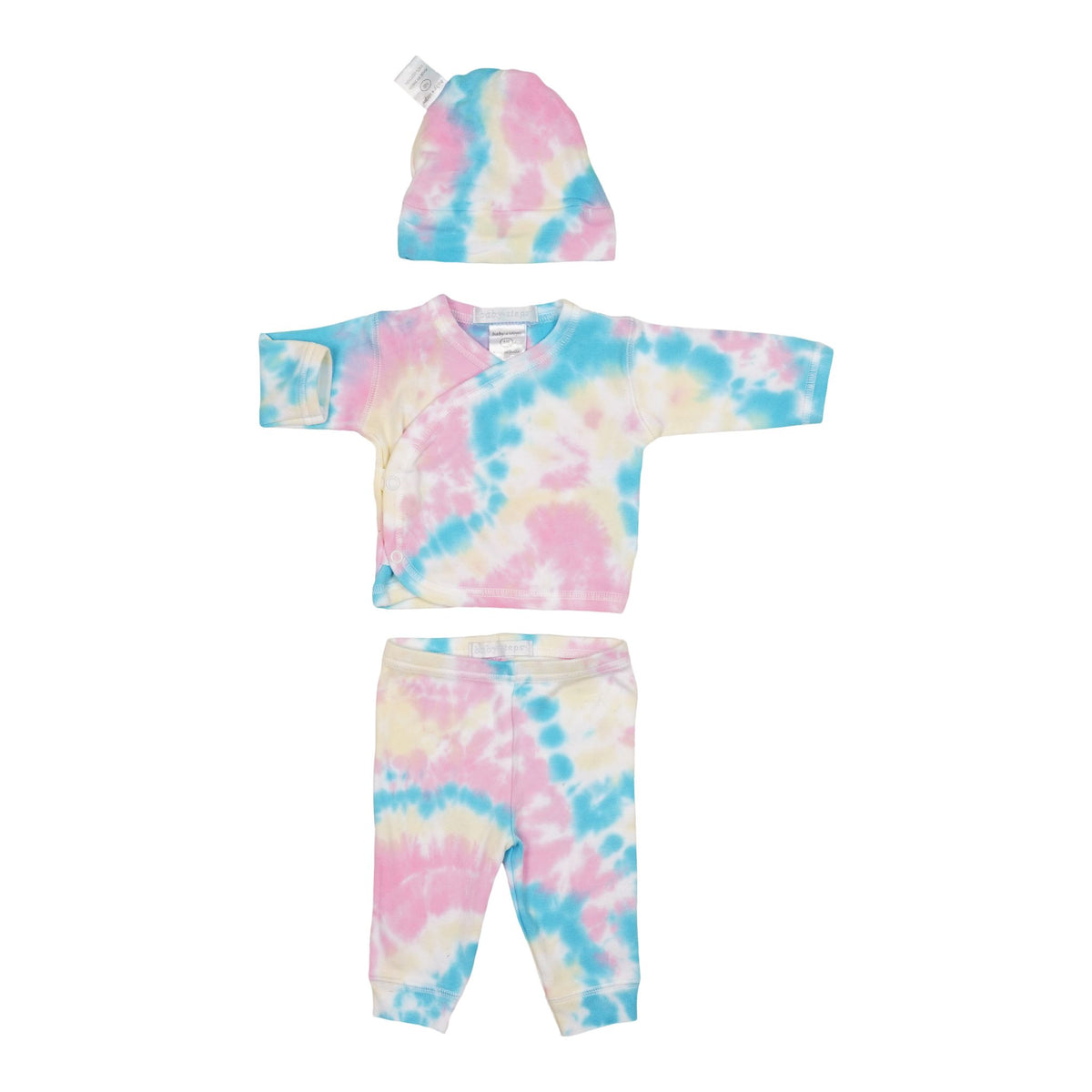 3pc Tye Dye Take Home Ella Pink/Yellow/Blue | Denny's