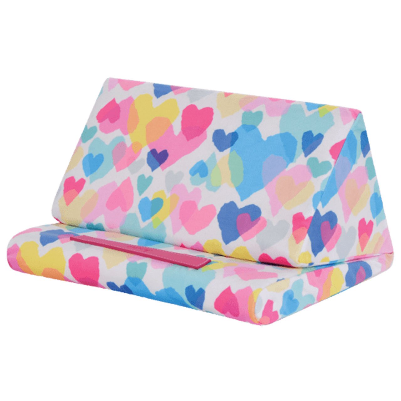 Pastel Hearts Tablet Pillow – Denny's X Lester's