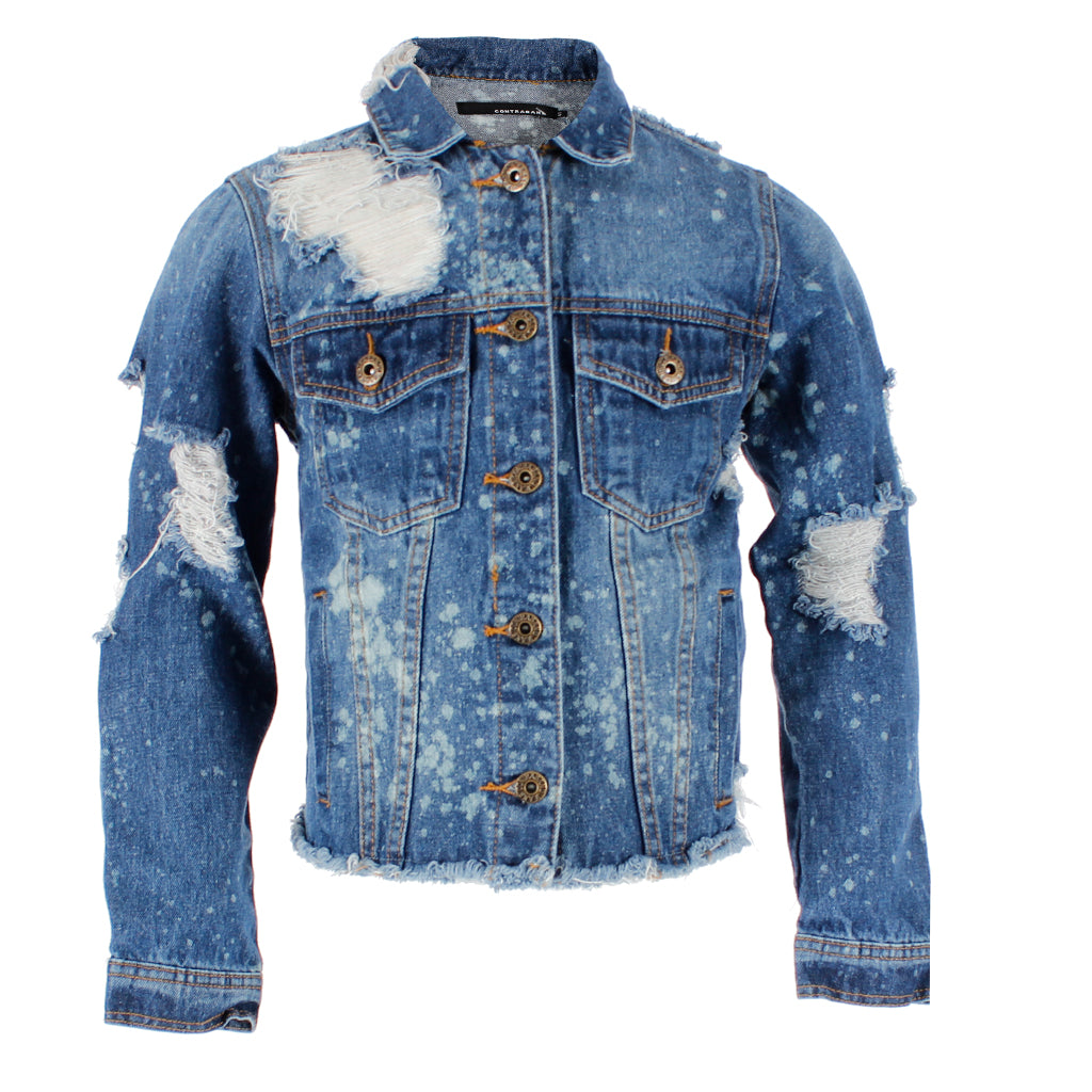 Bleached Denim Jacket – Denny's X Lester's