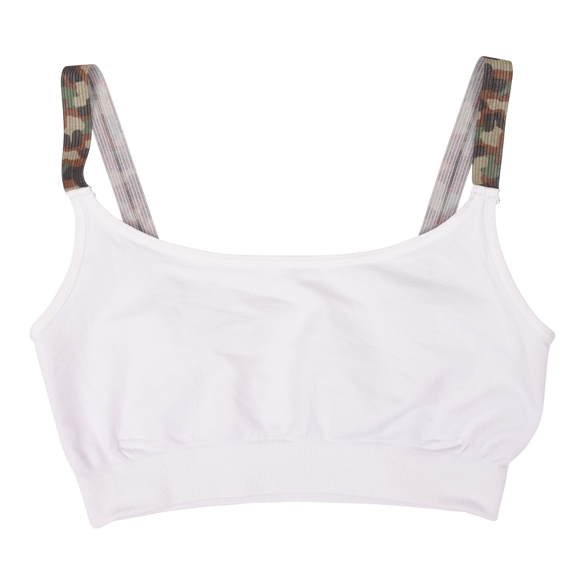 Band Bra Cami w Camo Elastic Straps – Denny's X Lester's