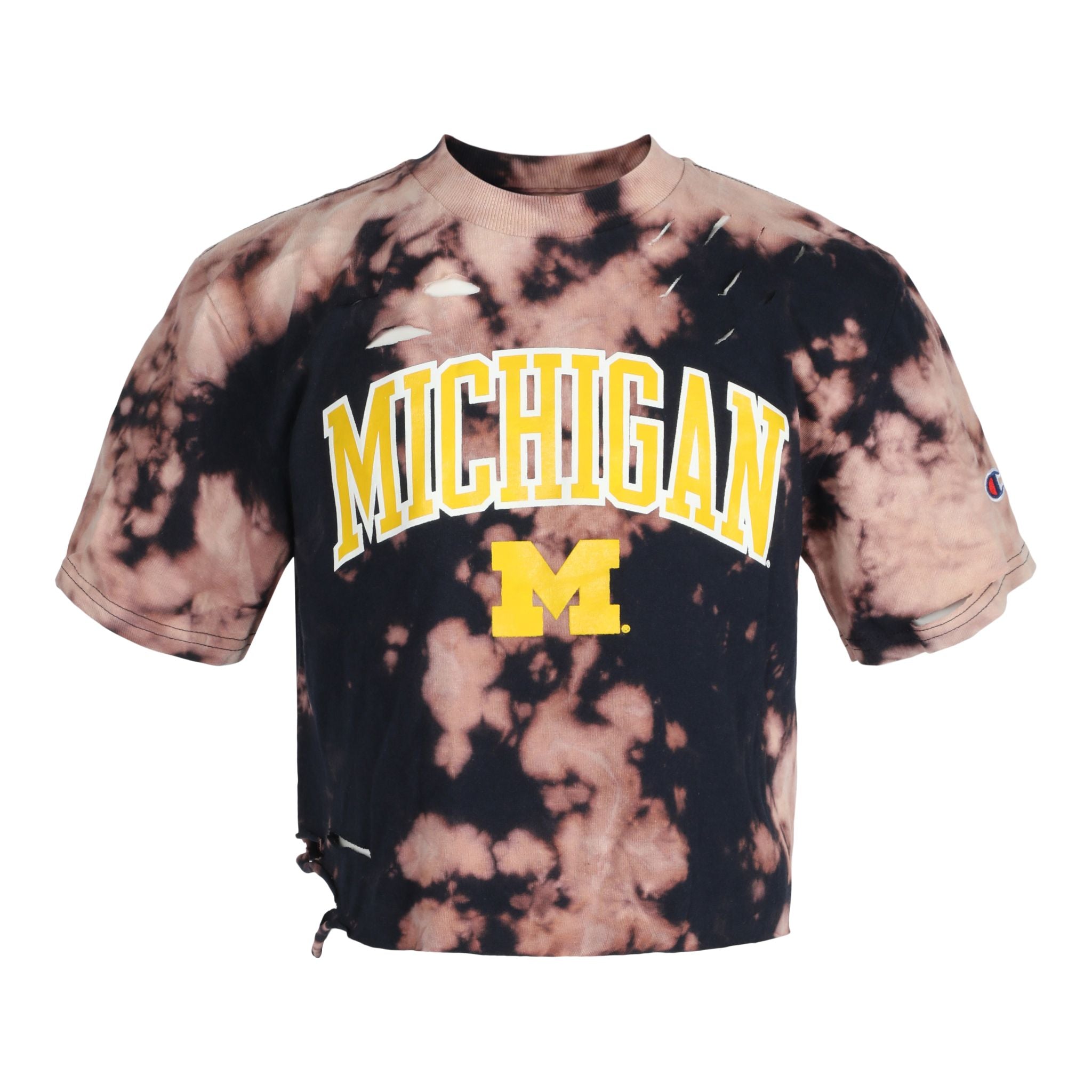Michigan Bleach Cut Tee – Denny's X Lester's