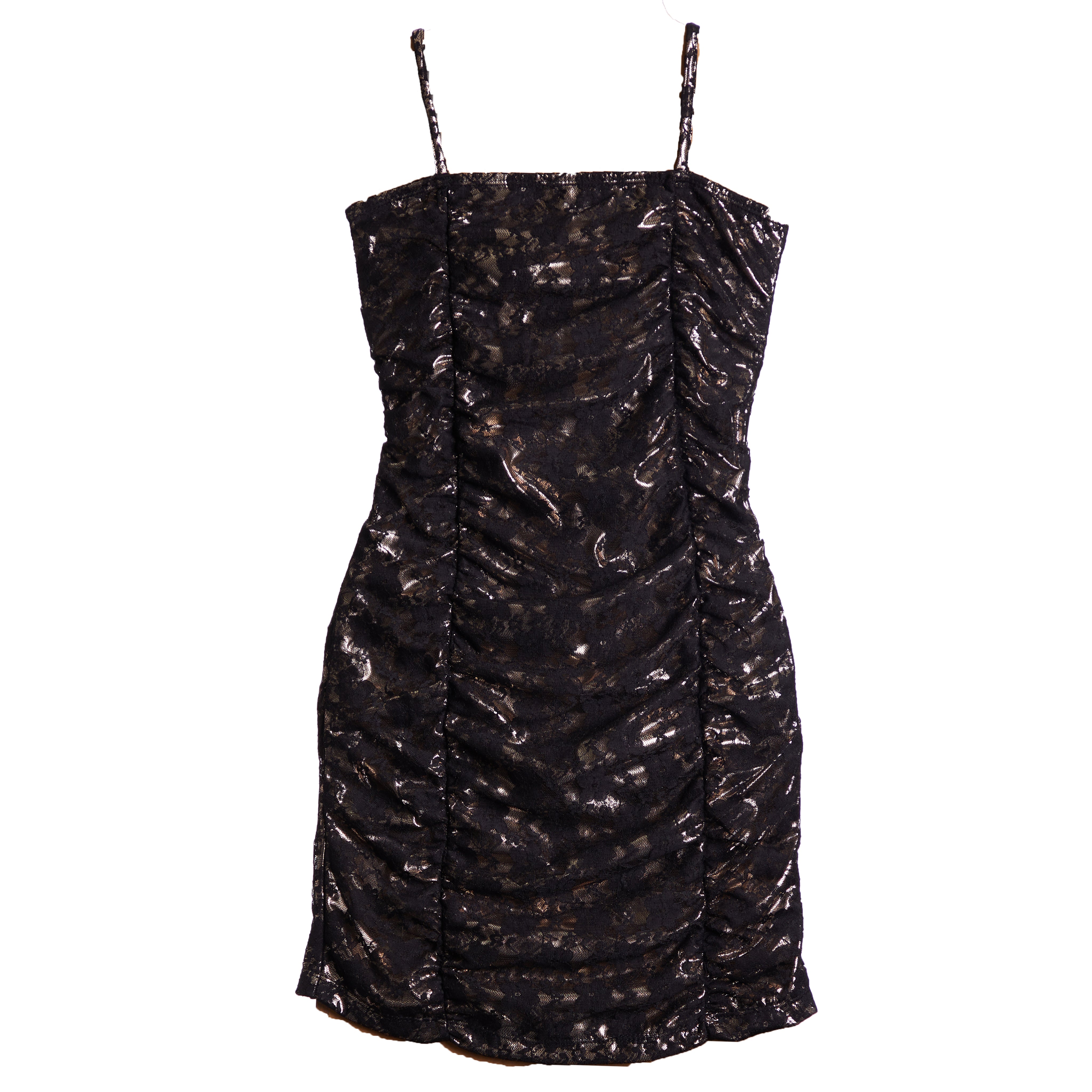 Gathered Sides Lace Dress – Denny's X Lester's
