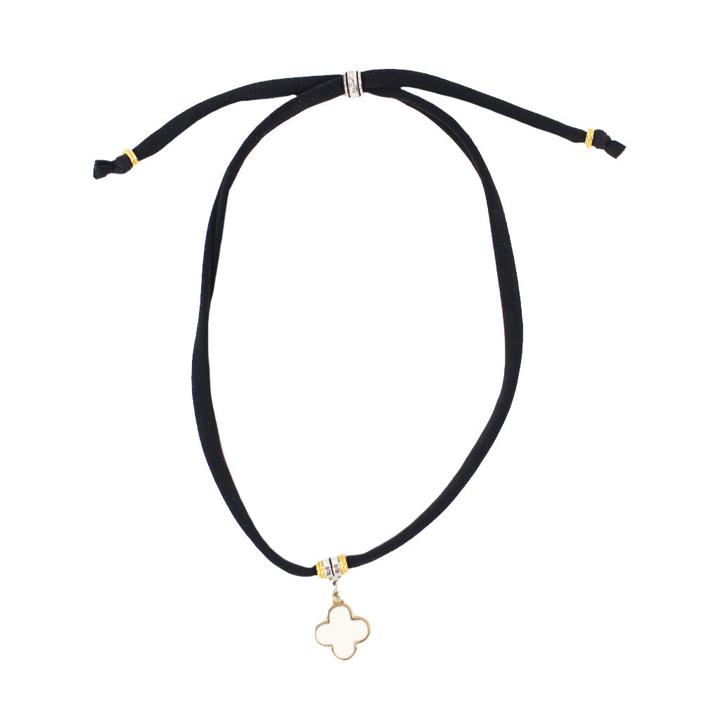 Clover Stone Double Sided Choker – Denny's X Lester's