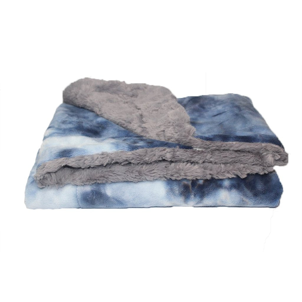Navy & Grey Ethan Blanket – Denny's X Lester's