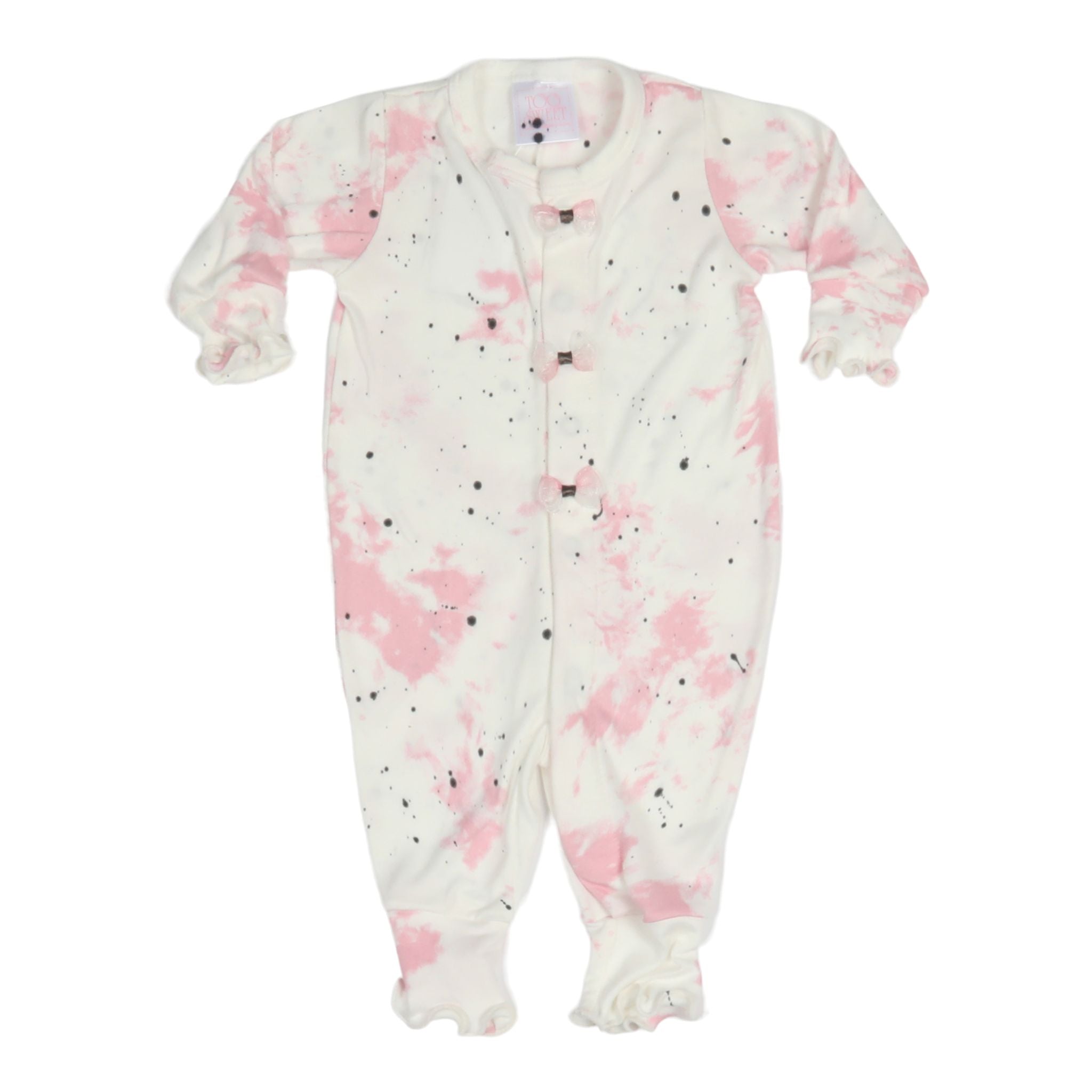 Pink Tie Dye Splatter Union Suit – Denny's X Lester's