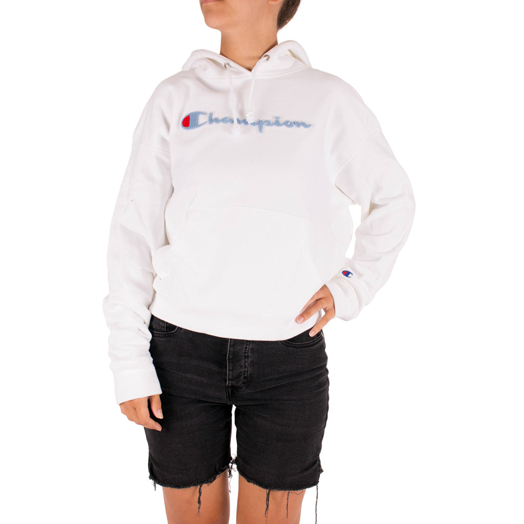 Reverse Weave Hoody with Chenille Script Logo – Denny's X Lester's