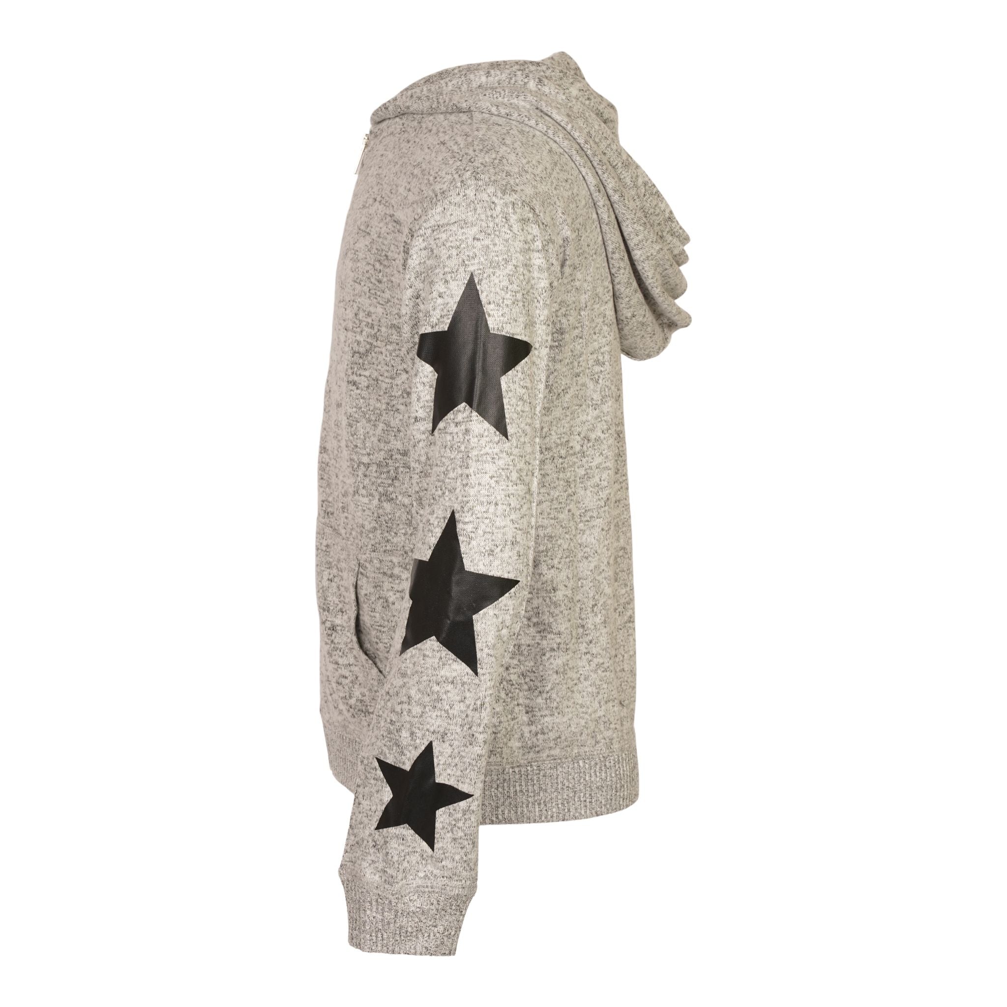 Stars On Arm Hacci Zip Hoodie – Denny's X Lester's