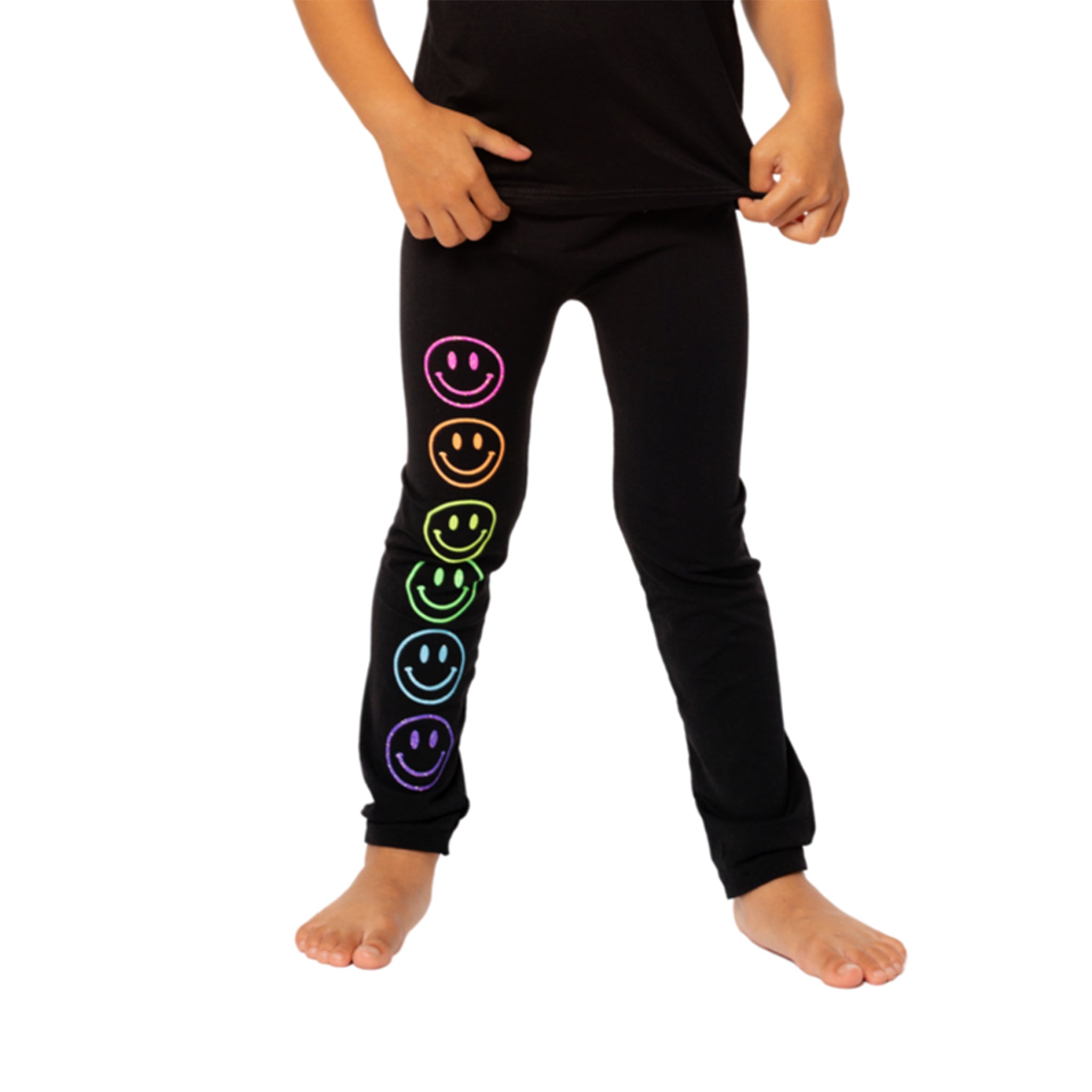 Glitter Smileys Legging – Denny's X Lester's