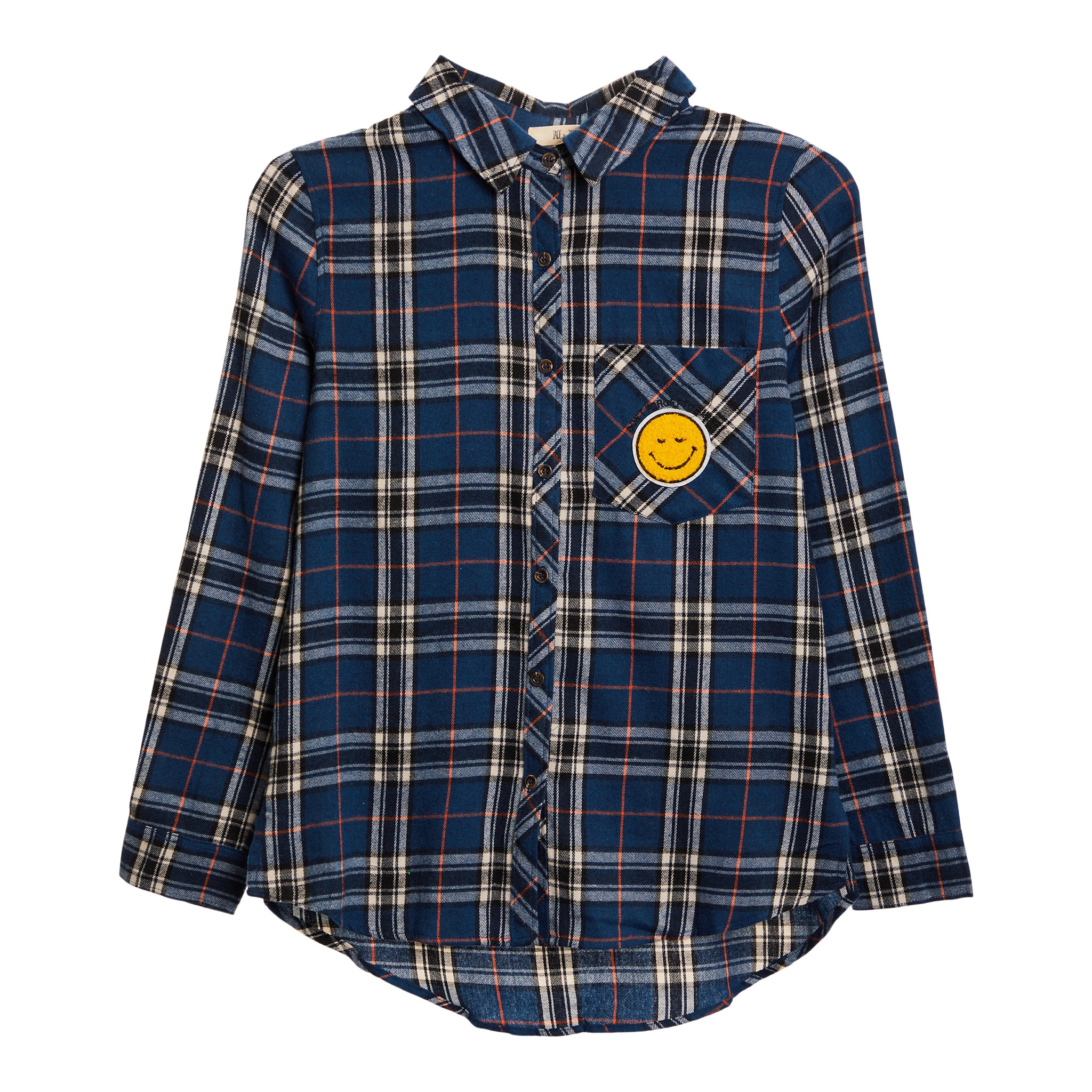 Smiley Patch Flannel – Denny's X Lester's