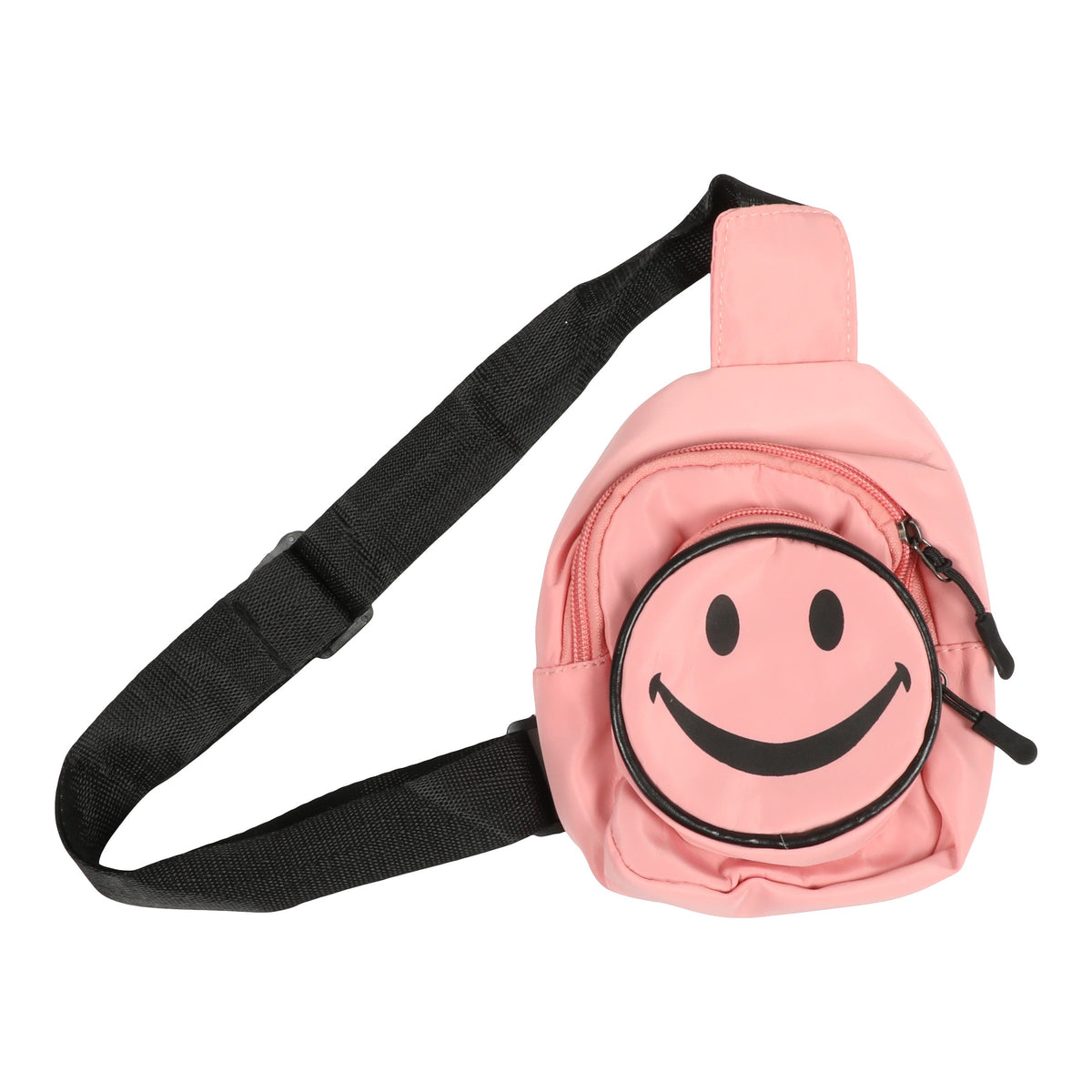Pink Smiley Backpack | Denny's
