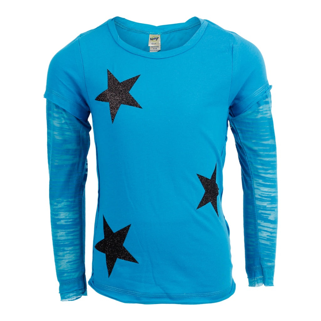 Twofer Burnout with Glitter Stars – Denny's X Lester's