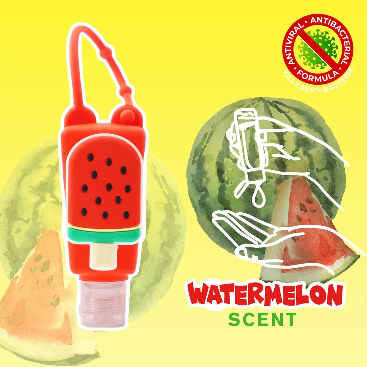Watermelon Popsicle Poppin Hand Sanitizer Watermelon Scent | Denny's