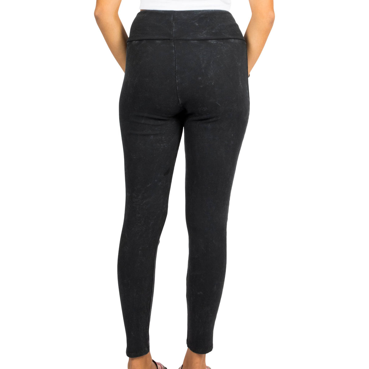 Violet Ribbed Legging | Denny's