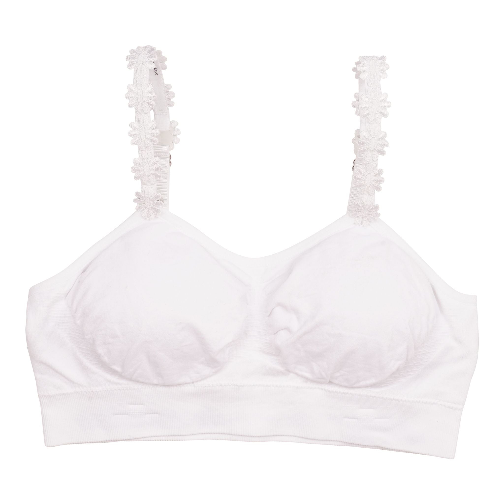 Wht Bra w Daisy Strap – Denny's X Lester's