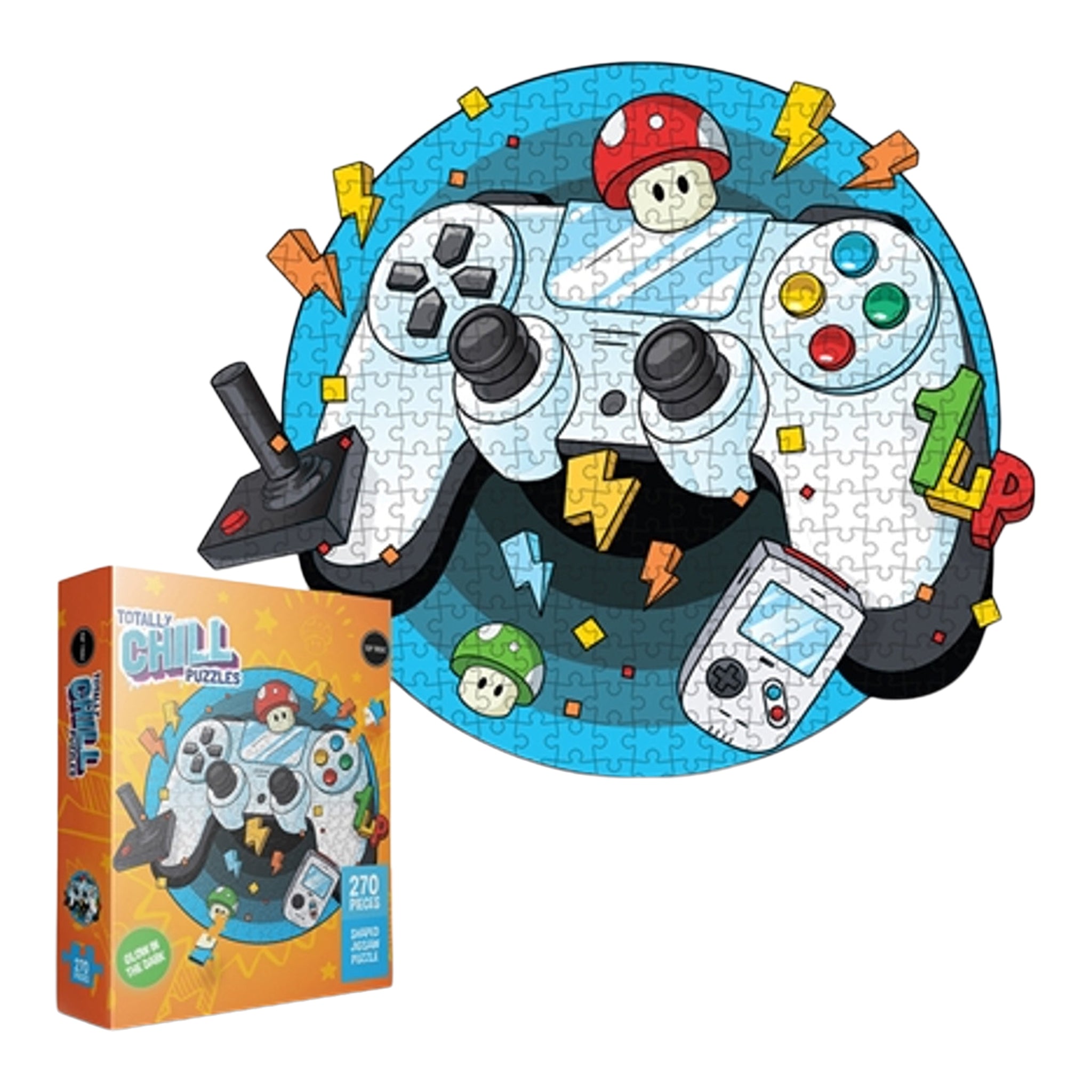 Totally Chill Game Controller 270pc Puzzle – Denny's X Lester's