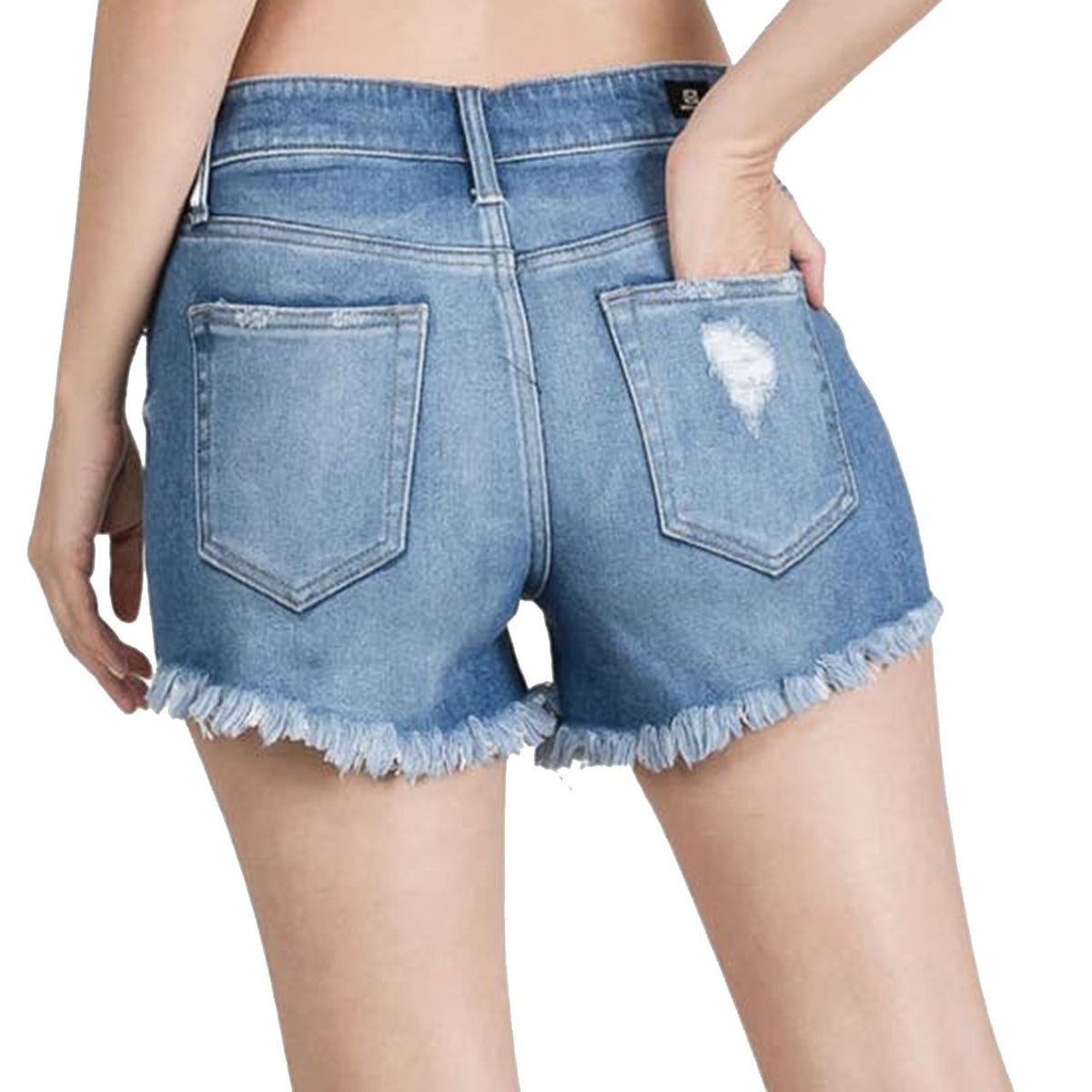 HR Distressed Cut Off Short | Denny's
