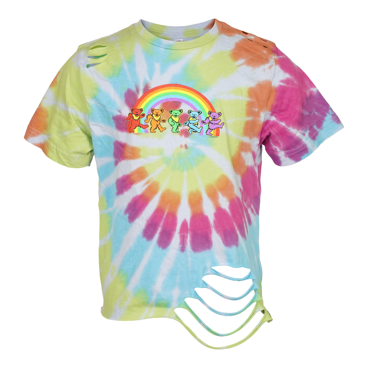 Grateful Dead Sprial Tie Dye Tee | Denny's