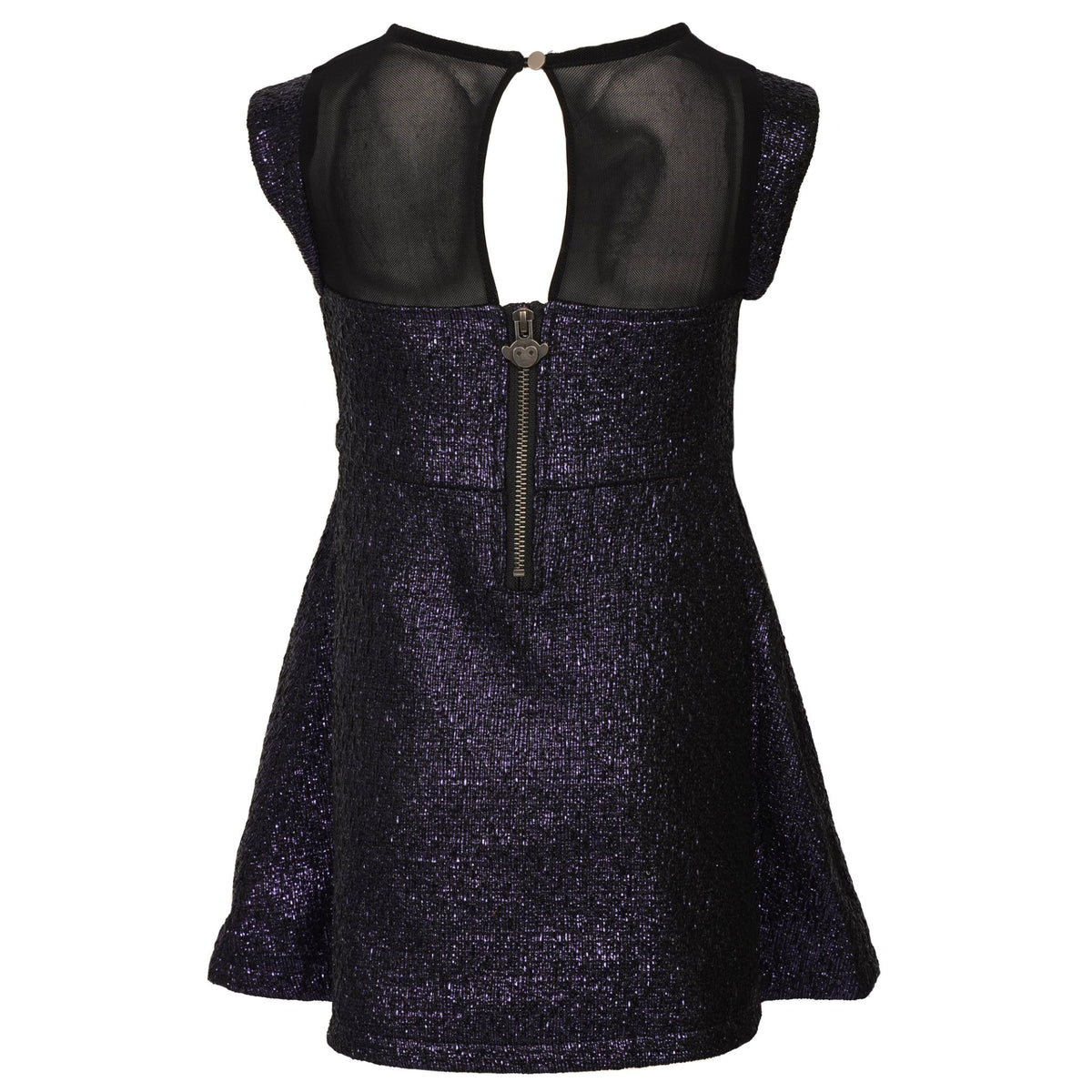 Mara Cap Sleeve Metallic Dress | Denny's