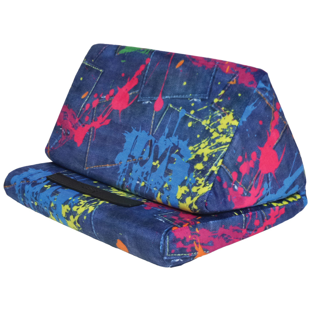 Splatter Paint Tablet Pillow – Denny's X Lester's